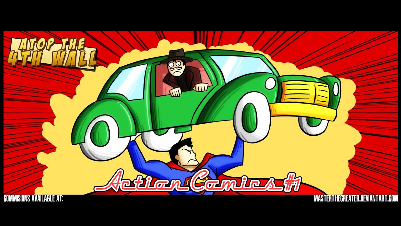 Action Comics #1 - Atop the Fourth Wall