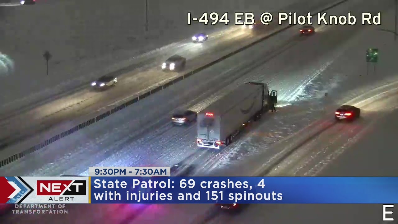 NEXT Drive Alert: Widespread impossible road conditions