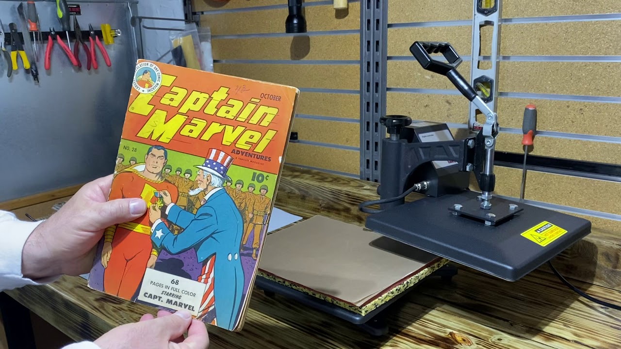 Captain Marvel Adventures pressing