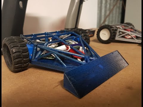 Antweight Combat Wedge - Rollcage by Fryddog - Thingiverse