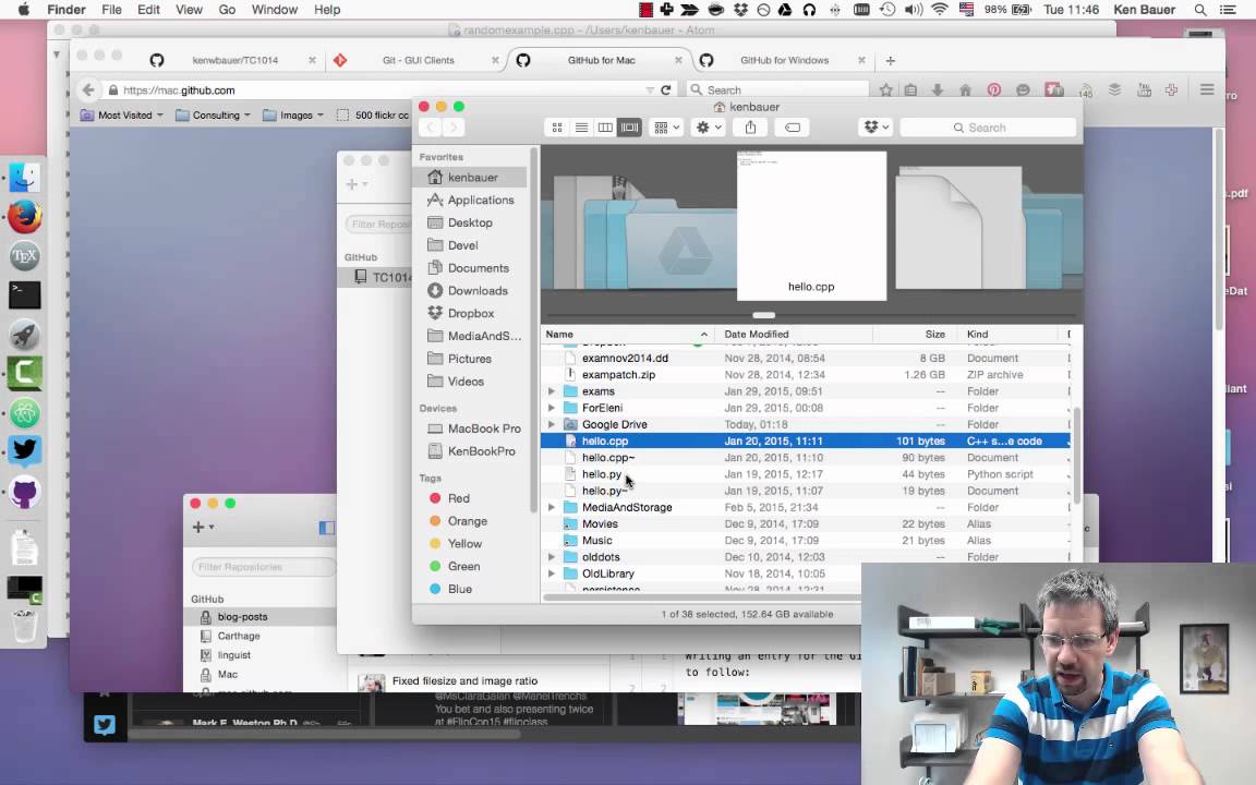 GitHub GUI based Tutorial for my courses