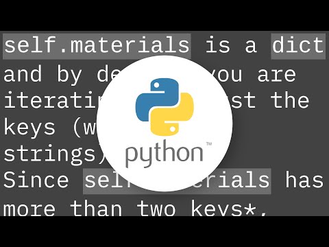 Python ValueError: too many values to unpack