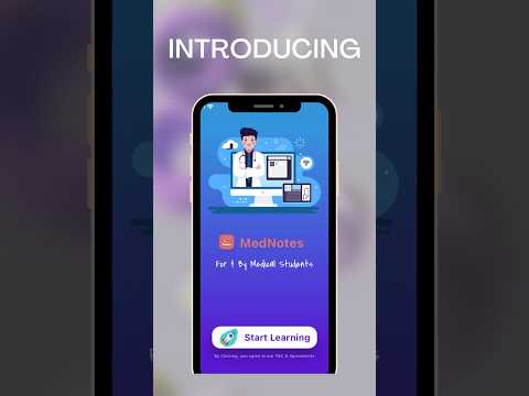 ✨ MedNotes iOS App - For Medical Students is now available.