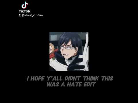TENYA IIDA🗯 #mha #iida #tenyaiida #fyp #capcut