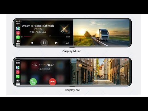 Dashcam Lessons 3 Cameras Dash Cam Carplay and Android Auto 2.5k