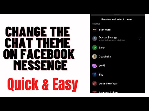 how to change the chat theme on facebook messenger,how to change background on facebook messenger
