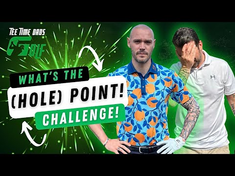 “What’s the HOLE Point" Golf CHALLENGE! ⛳ Who Will WIN?! 🏆