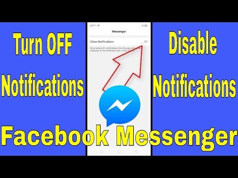 How to Turn OFF Facebook Messenger Notifications on Android | Disable FB Messenger Notifications