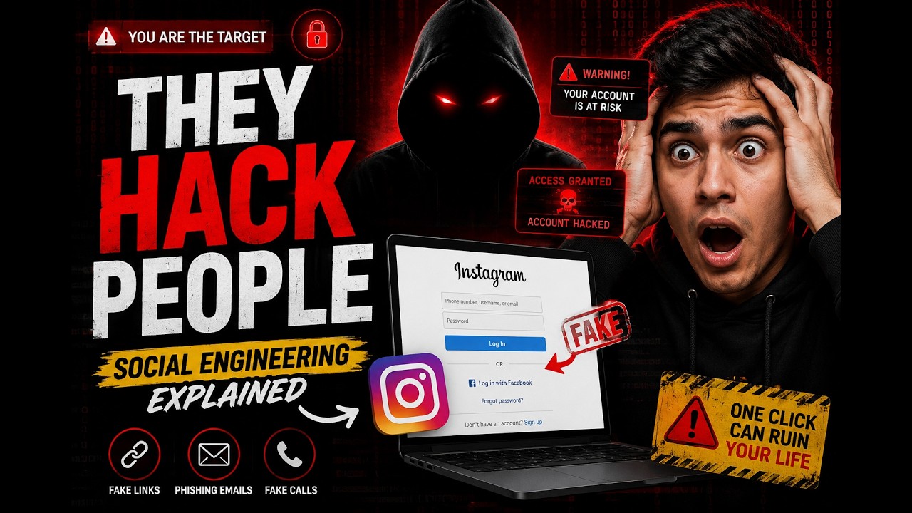 Hackers Don’t Hack Computers… They Hack People 😳