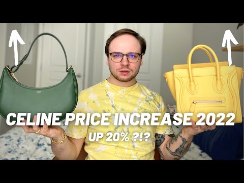 Celine Price Increase 2022 - Are They Still Worth It? (Ava, Nano Luggage, Belt Bag, Triomphe +)