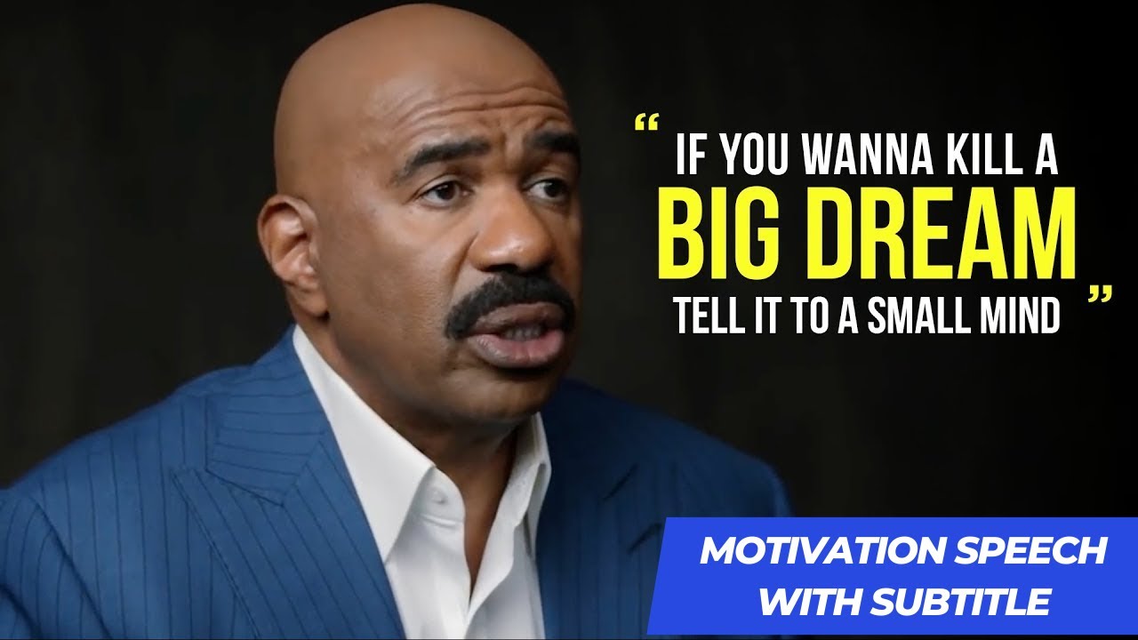 Steve Harvey - If You Want To Kill A Dream Tell It To A Small Minded Person | The Most Inspirational