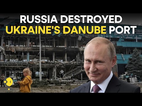 Russia strikes Ukraine's Danube port, driving up global grain prices | Russia-Ukraine War LIVE