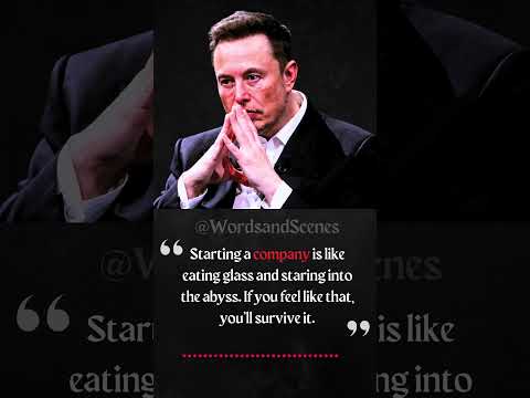 Fuel Your Ambitions with Elon Musk's Words-2 | Words and Scenes