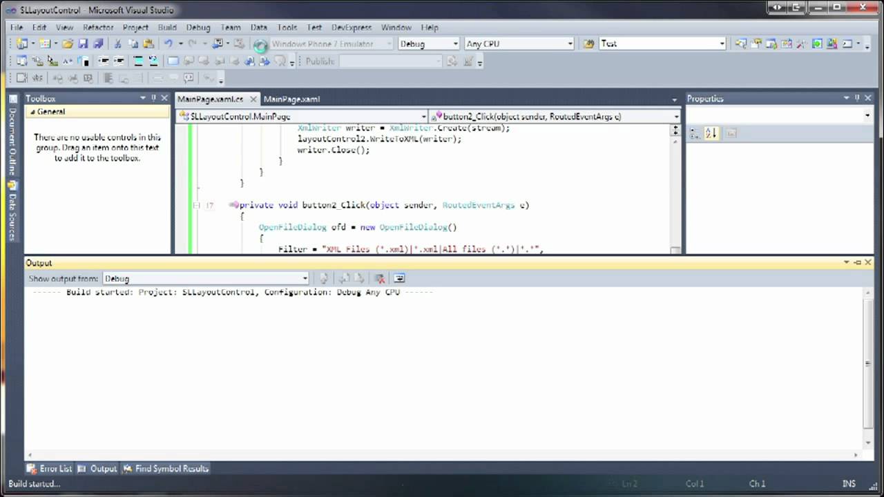 Silverlight Layout Control - Runtime Customization and Layout Persistence