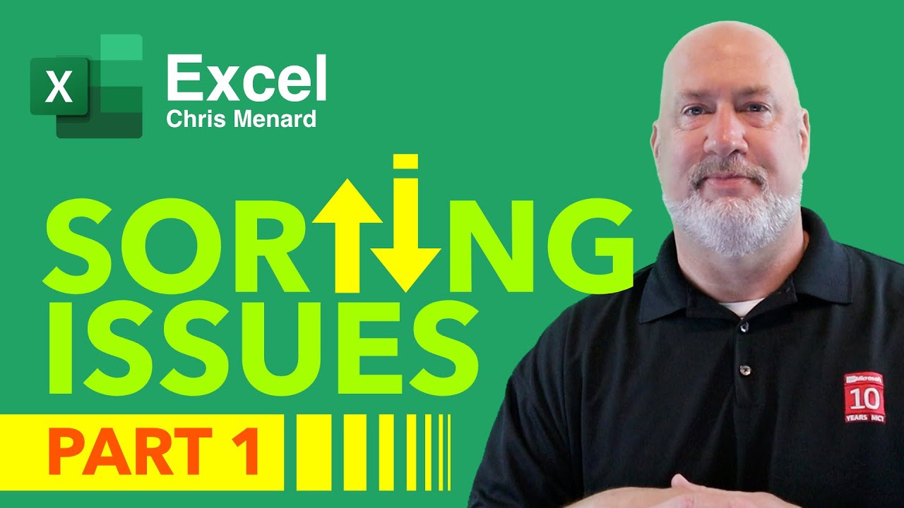 Solve Your Sorting Issues In Excel! Part 1