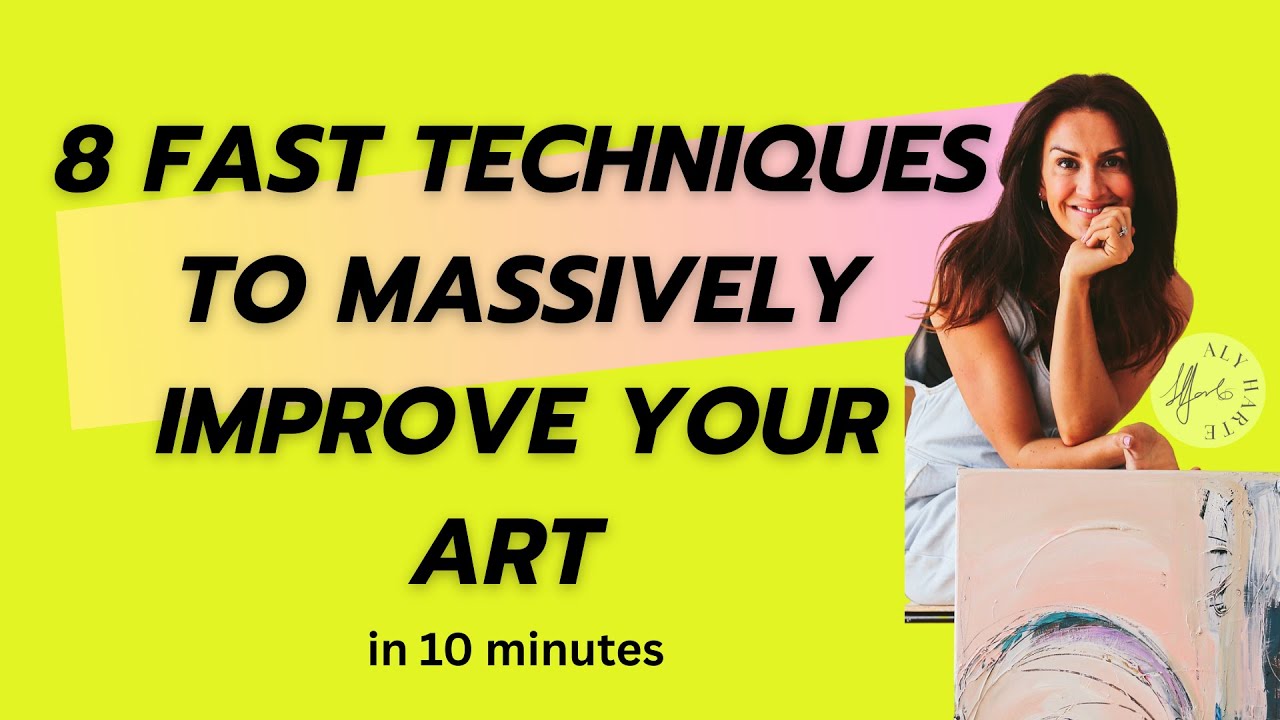 8 fast techniques to improve your art in 10 minutes