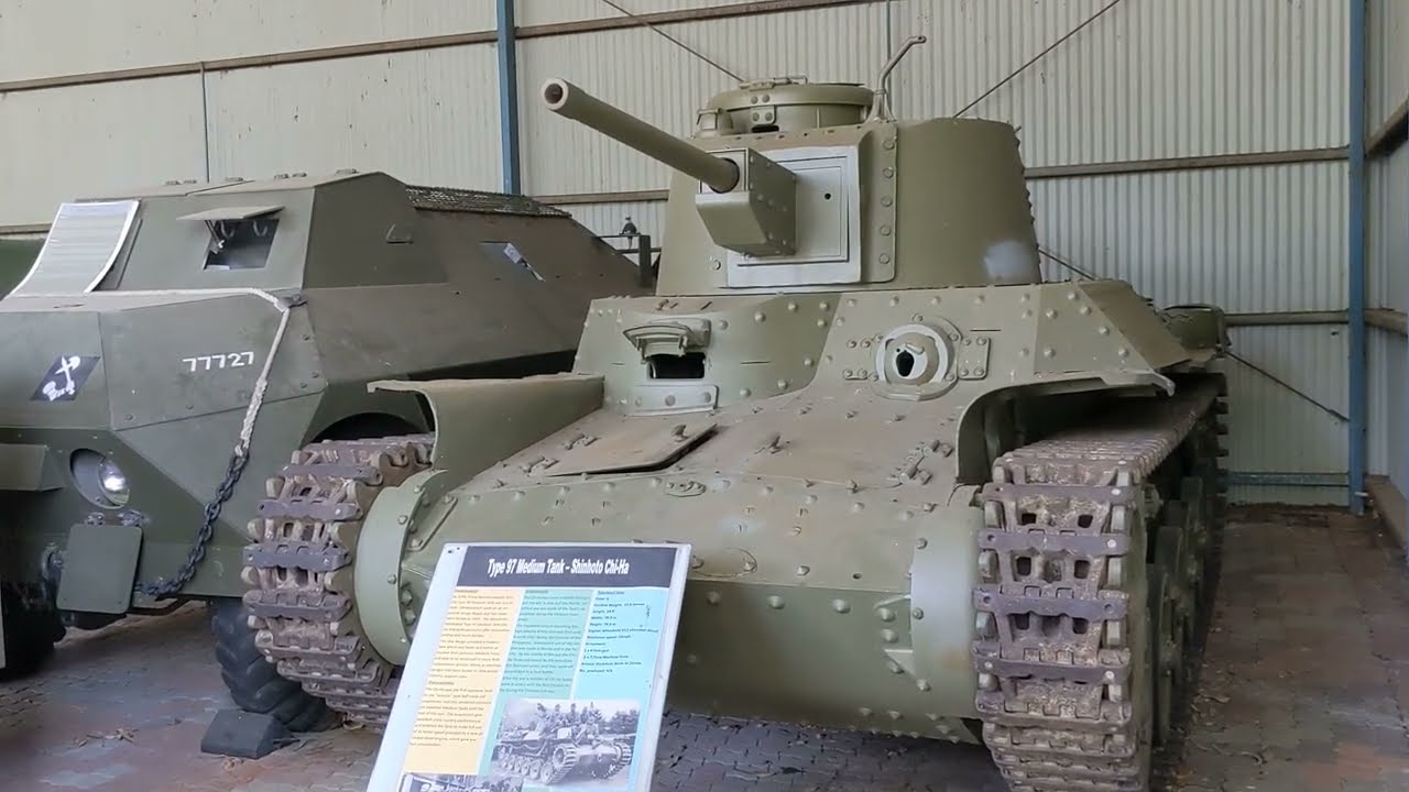 Type 97 Shinhoto Chi-Ha Medium (Revisit) Australia Army Tank Museum. Japanese Tank.
