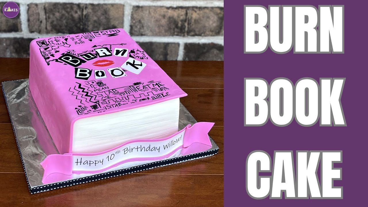 Decorate With Me | BURN BOOK Cake!