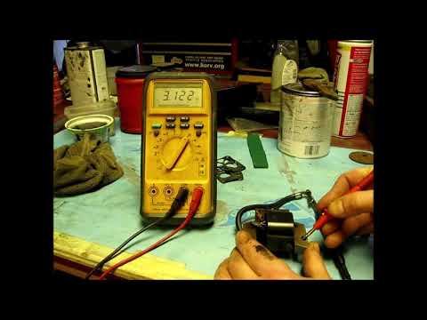 Ignition Coil Testing with ohm meter for small engines - Briggs-Tecumseh - How To