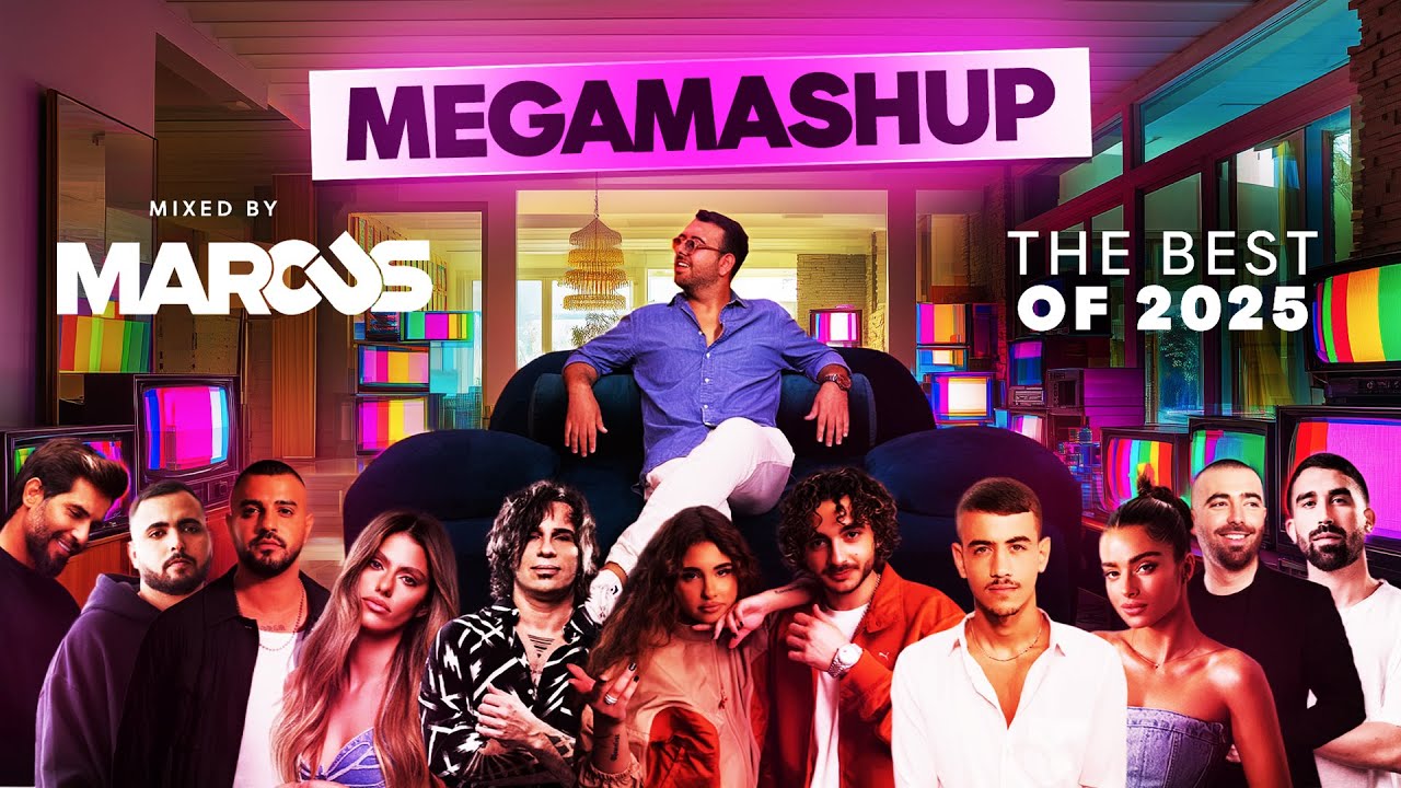 #dj #2025    MARCUS - The Best Of 2025 Megamashup - סיכום שנה עם הלהיטים הגדולים  דיג'יי מרקוס
