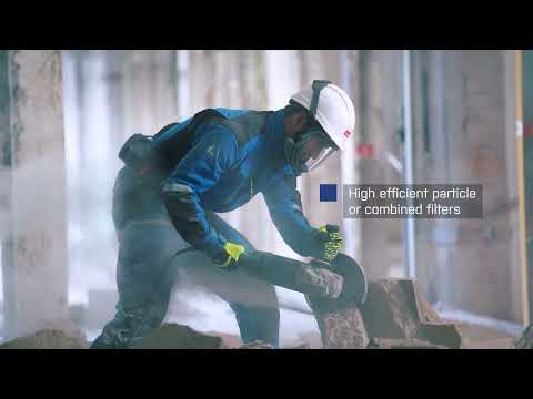 UniMask with Chemical 2F PAPR and P3 Filters in portable storage ...