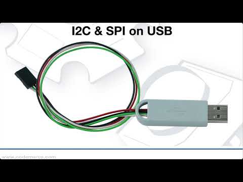Connecting I2C and SPI to USB, easily