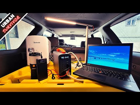 CTECHi T320 Portable Power Station 200W, 320Wh 🔋 (100,000mAh, 2,000 Charges, 10 Year Life)