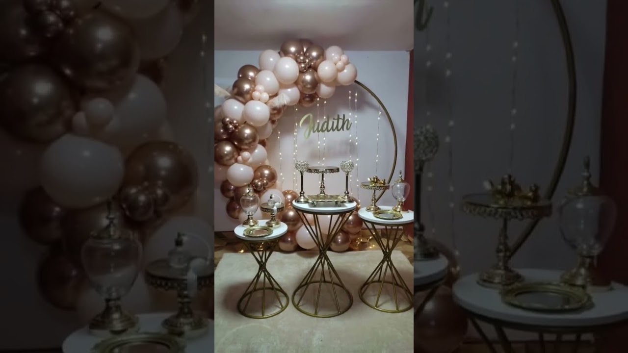 Ideas de DECORACIÓN con GLOBOS para QUINCE Años en TENDENCIA.
