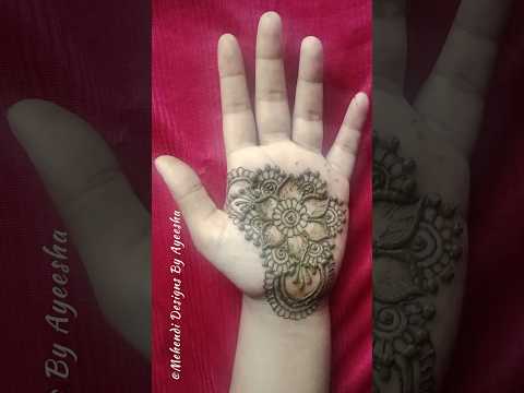 Easy Beautiful Mehndi Design| Easy Mehndi Design #shorts #youtubeshorts #mehndi #bollywood #mehandi