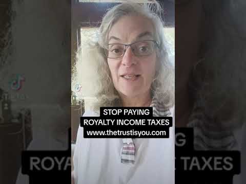 Stop paying Royalty Income Taxes on talent