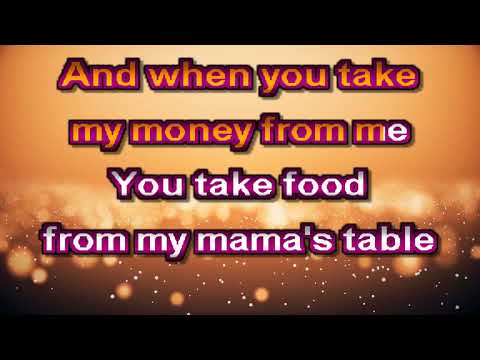 Lynyrd Skynyrd - Cry For The Bad Man KARAOKE RAYMOND 518