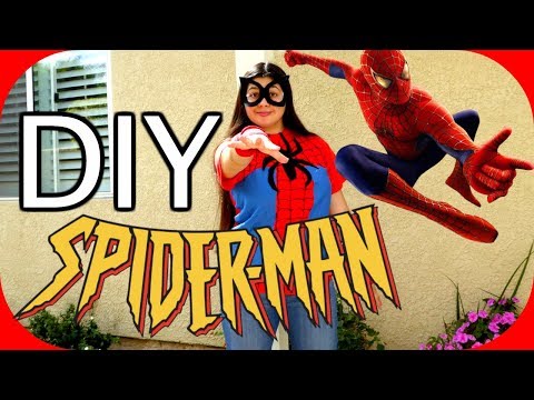 DIY Spider Girl costume (EASY NO SEW)