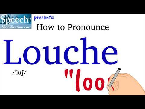 How to Pronounce Louche (and Louche Meaning)