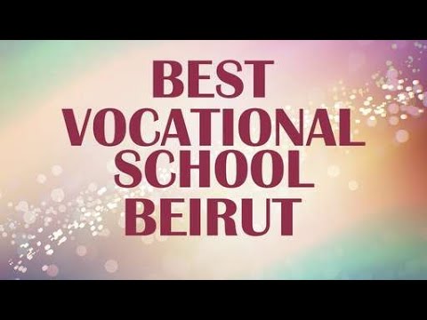 Vocational School in Beirut, Lebanon