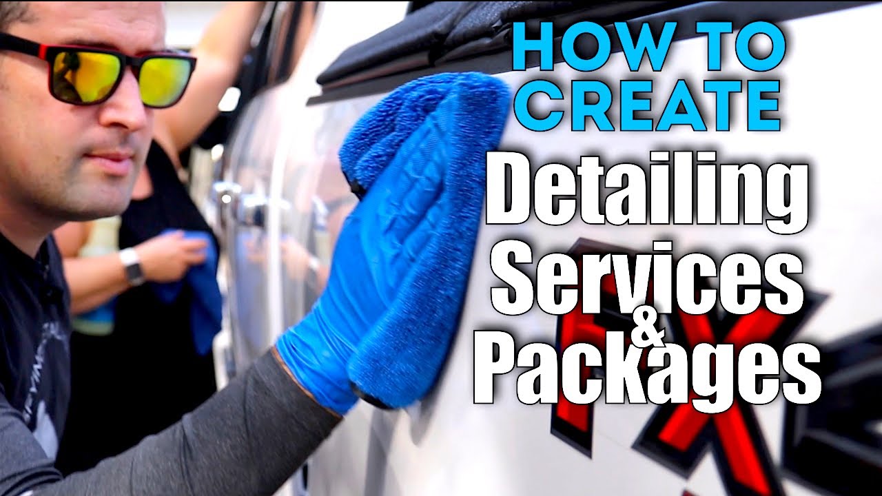 How To Organize Detailing Service Packages? #detailingtips #detailtraining
