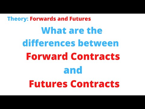 What are the Differences between Forward Contracts and Futures Contracts?