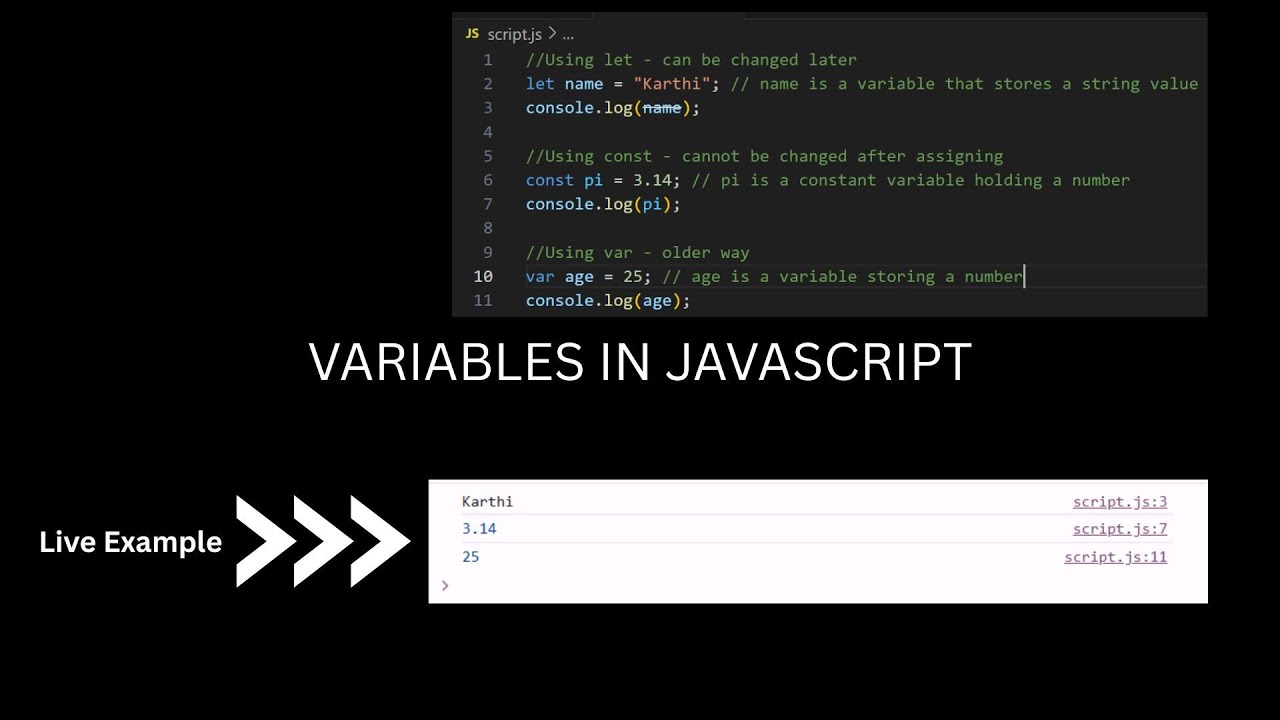 What is Variables ? | Learn JavaScript | Crack The Code