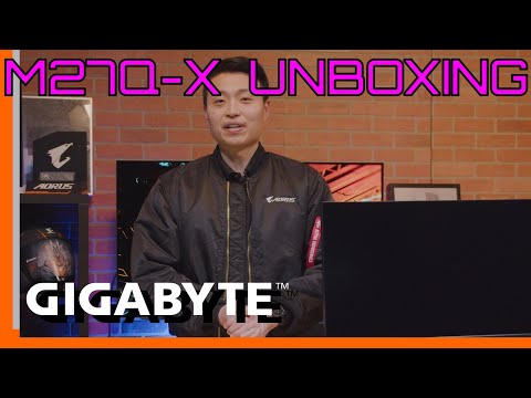 GIGABYTE M27Q-X Gaming Monitor | Official Unboxing