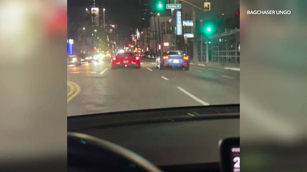 Video Shows Michael B. Jordan Street-Racing Another Ferrari Seconds ...