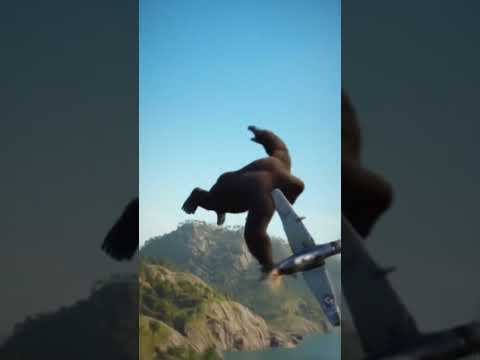 big monkey takes on a fighter jetπ±π± #trendingshorts #shortstories #hollywood