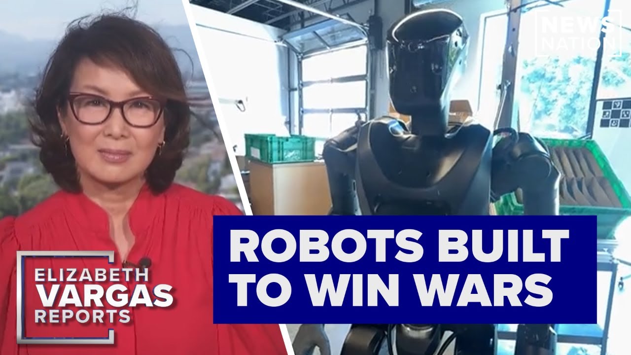 AI-powered soldiers: Are humanoid robots the future of warfare? | Elizabeth Vargas Reports