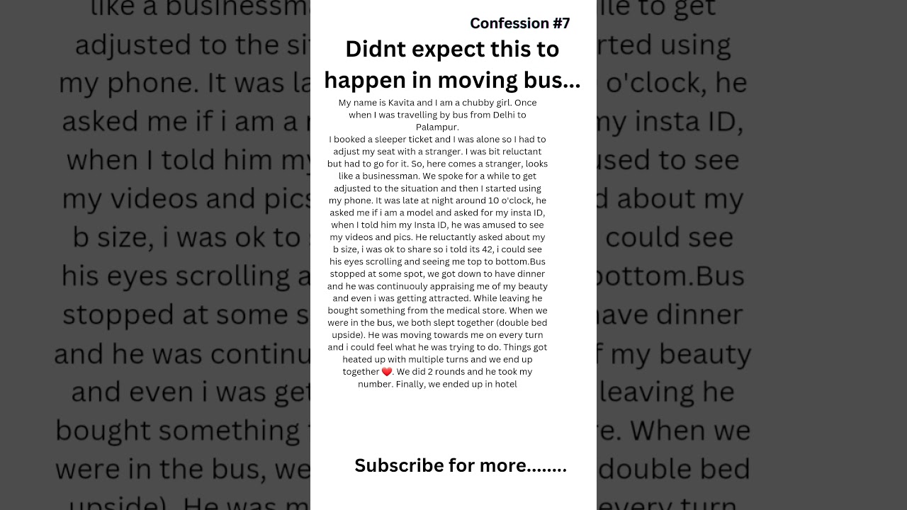 Bus journey became too special for me #confession #confess #storytime #bts