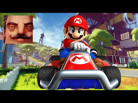 Steam Community :: Video :: Hello Neighbor Mario Kart - My New Neighbor ...