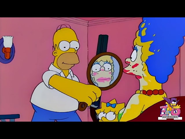 Tiktoker hizo pistola maquilladora Homero Simpson