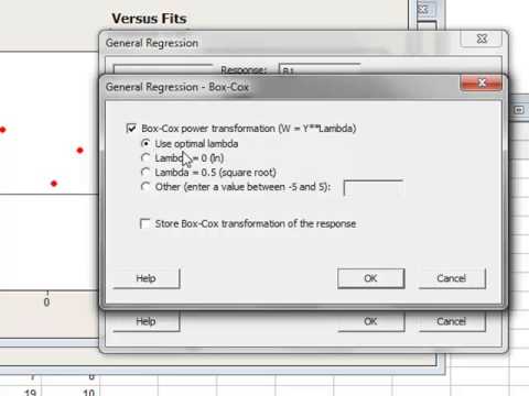 Testing distributions (Minitab)