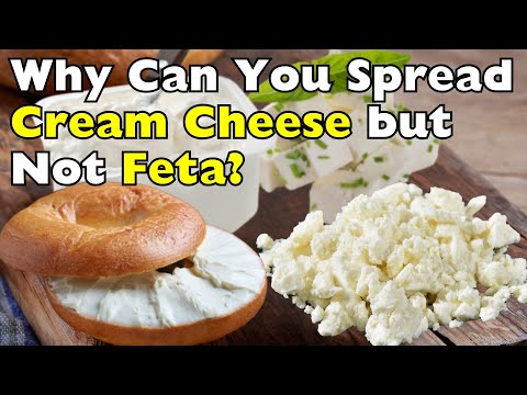 The Science of Cheese: Why Cream Cheese Spreads and Feta Crumbles