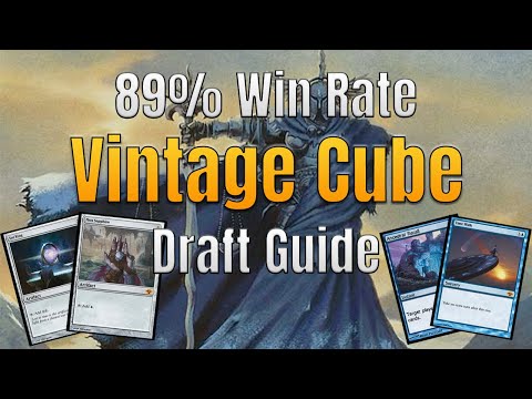 89% Win Rate Vintage Cube Guide! Get Better at Vintage Cube!