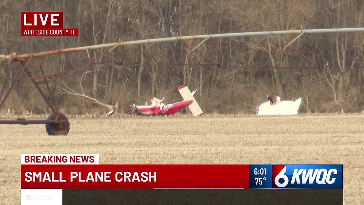 1 person dies in plane crash in Whiteside County