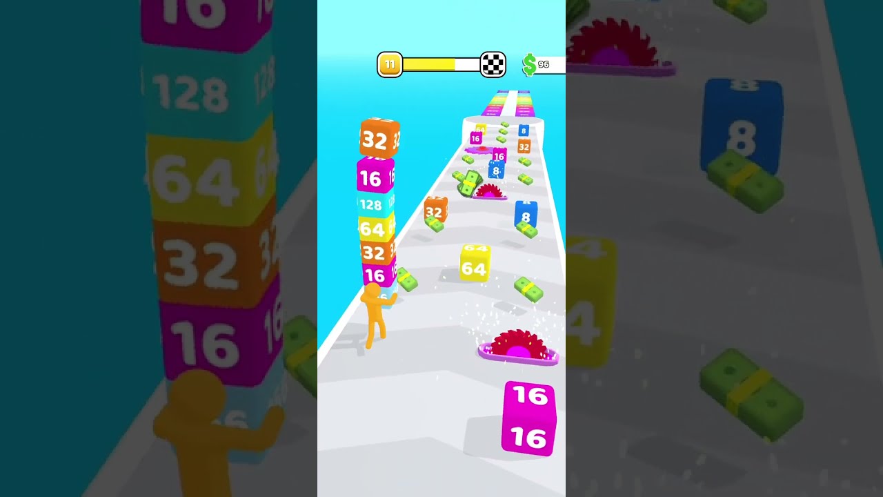 Cube Run 2048 3D Game Unity Source Code - Get Unity Code