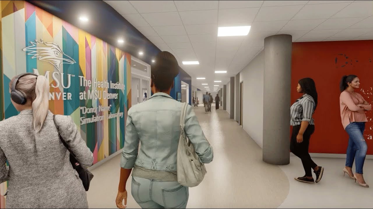 MSU Denver Health Institute Sim Labs Virtual Tour